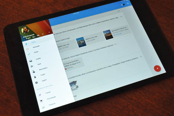 Google'ın Inbox uygulaması artık iPad'de - Digital Age